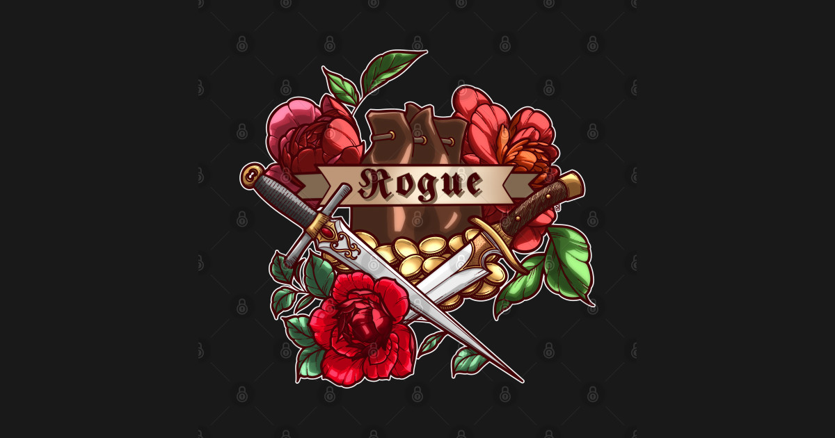 Rogue Class Dandd Class Art For Players Of Dnd Tabletop Or Video Games Dungeons And Dragons