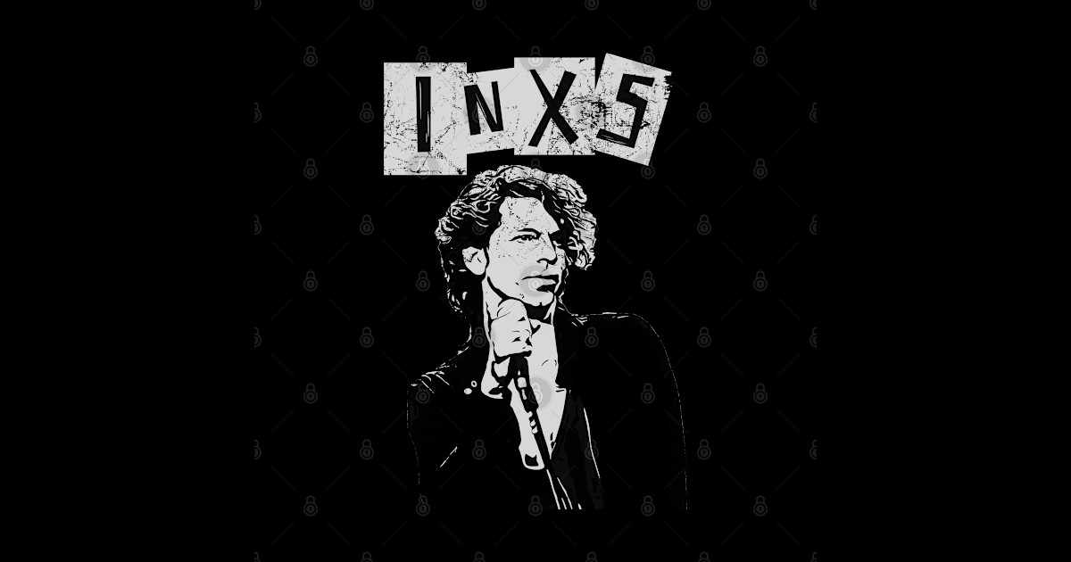 INXS Michael Hutchence T-Shirt - Inxs - Sticker | TeePublic