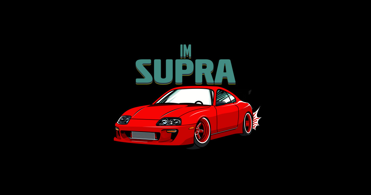 Supra JDM Cars - Supra Mk4 - Posters and Art Prints | TeePublic