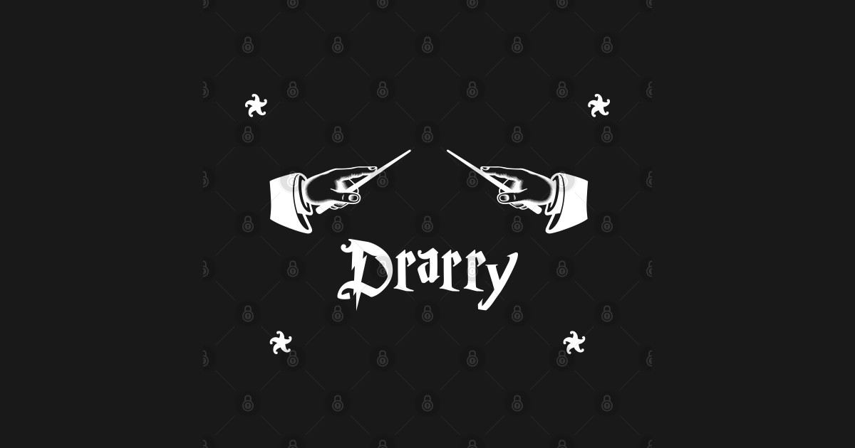 Drarry, Dueling Wands - Drarry - T-Shirt | TeePublic