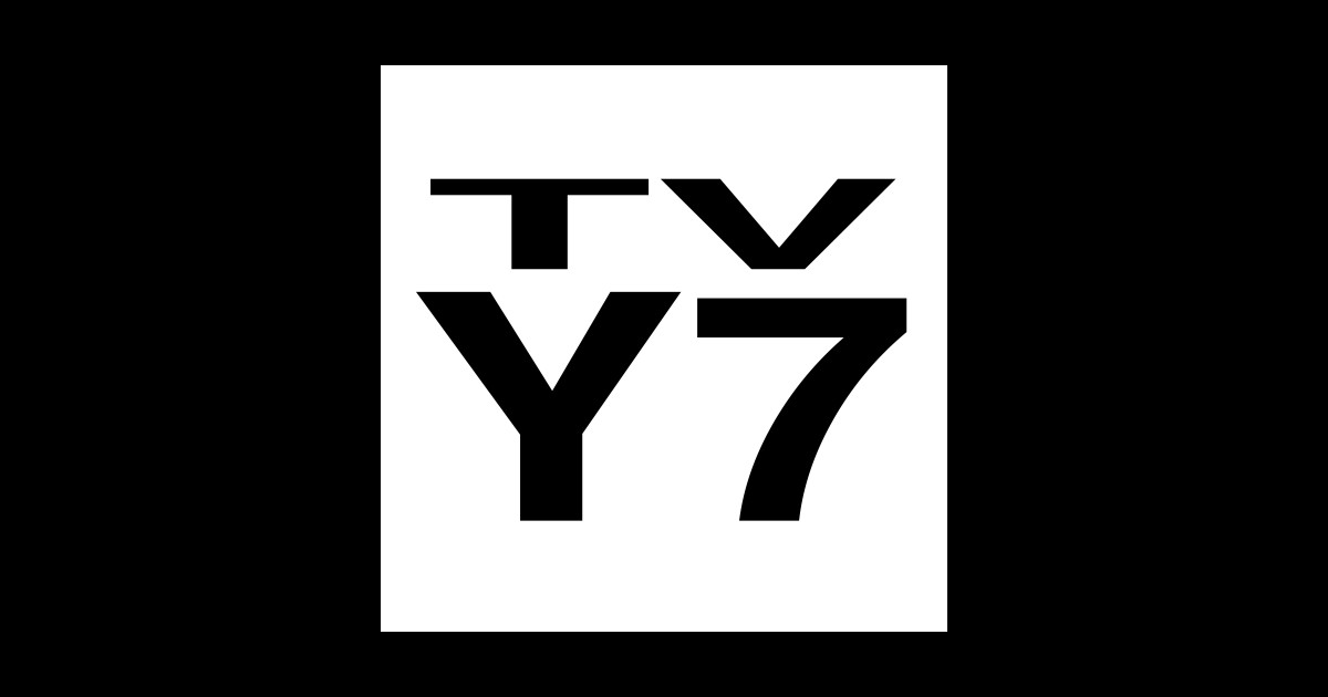 TV-Y7 (variant) - Television - Sticker | TeePublic