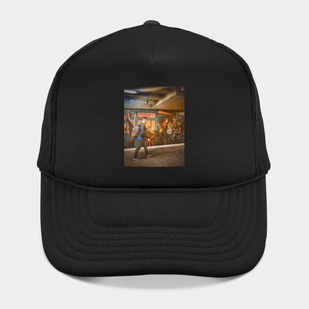 Subway, Street Art, Manhattan, New York City - Subway - Hat | TeePublic