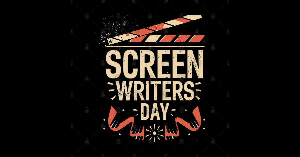 A Day for Screenwriters – January - A Day For Screenwriters - Sticker ...