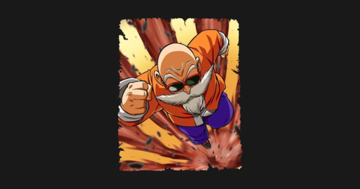 MASTER ROSHI MERCH VTG - Master Roshi Merch Vtg - T-Shirt | TeePublic