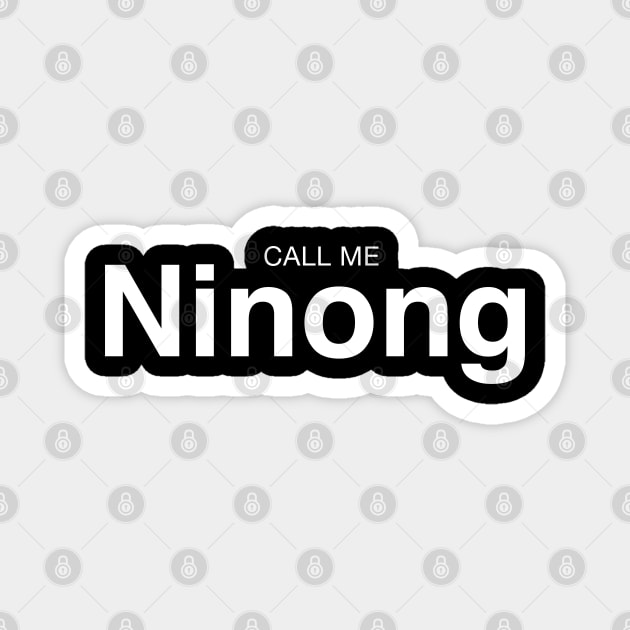 NINONG FILIPINO GODFATHER HOODIE - Ninong - Magnet | TeePublic