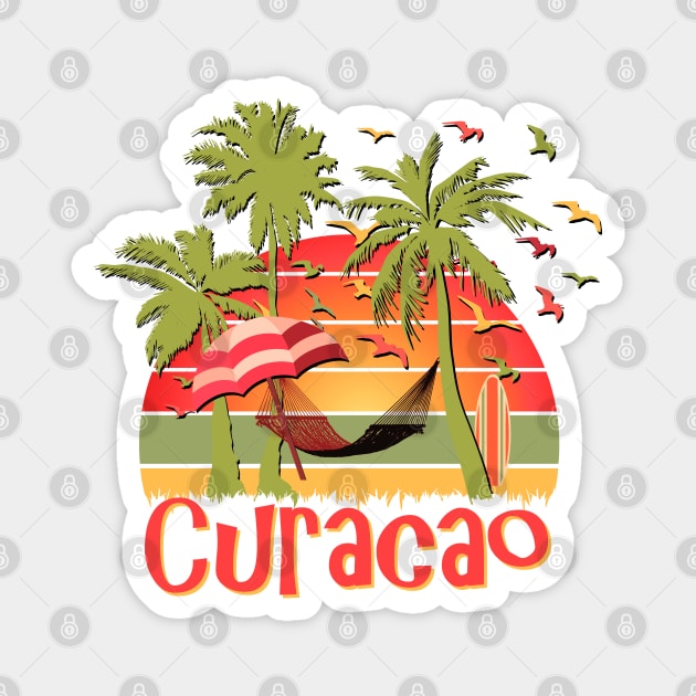 Curacao - Curacao - Magnet | TeePublic