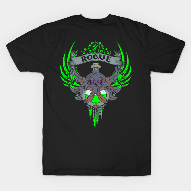 ROGUE - ELITE EDITION-V2 - World Of Warcraft - T-Shirt | TeePublic