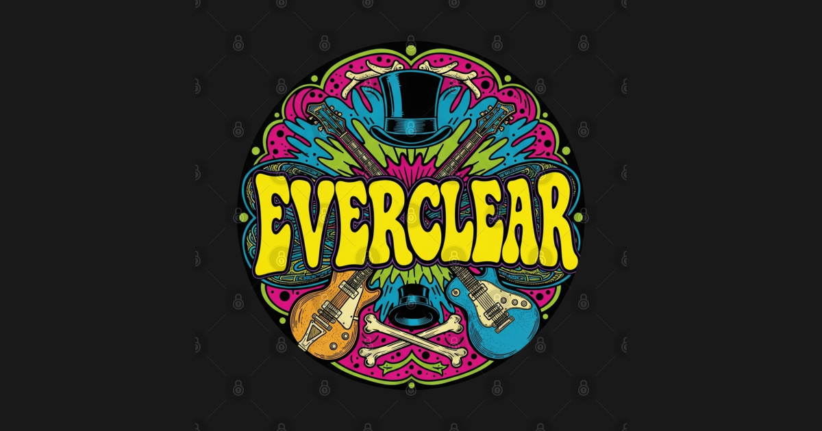 Everclear Band Psychedelic Style - Everclear Band Psychedelic Style - T ...