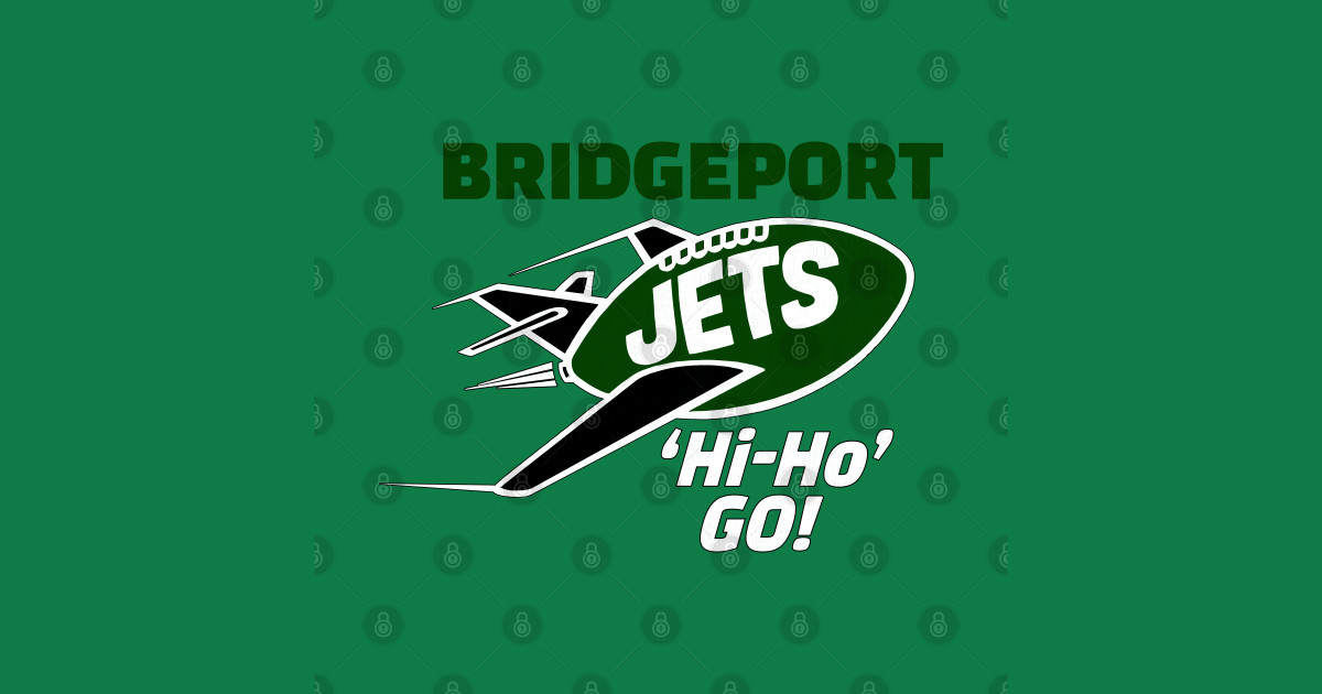Retro Bridgeport Jets AFL Football 1968 - Connecticut - T-Shirt | TeePublic