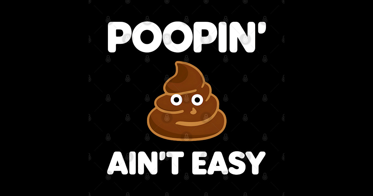 Pooping - Pooping - Sticker | TeePublic