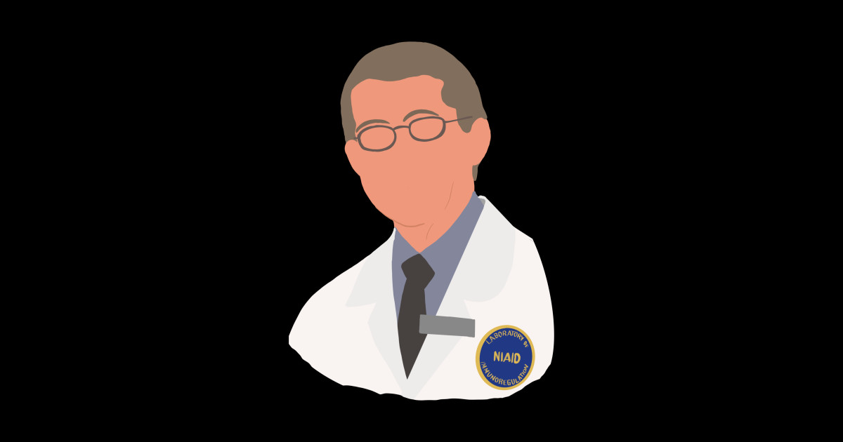 Dr. Fauci Portrait - Fauci - Sticker | TeePublic