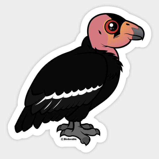 Birdorable California Condor - Condor - Sticker | TeePublic