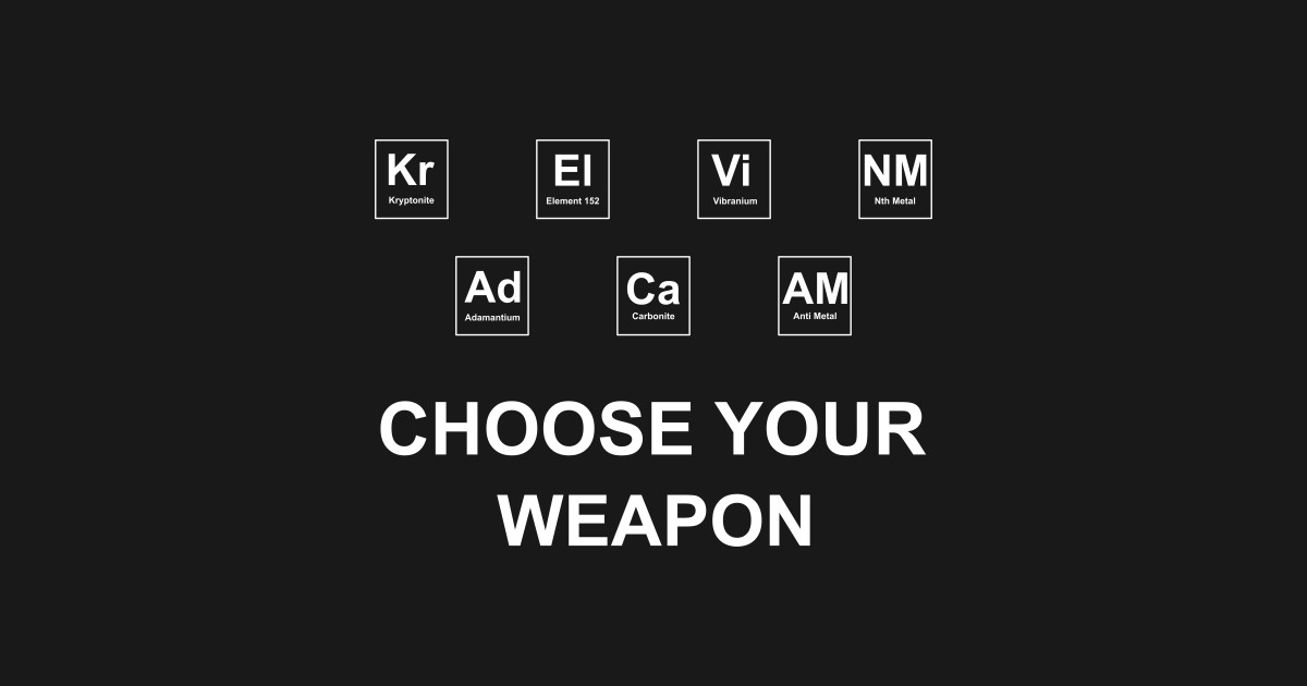 Choose your magical element - Superheroes - T-Shirt | TeePublic