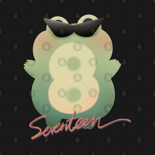 Seventeen Minghao Frog Design - Seventeen - T-Shirt | TeePublic