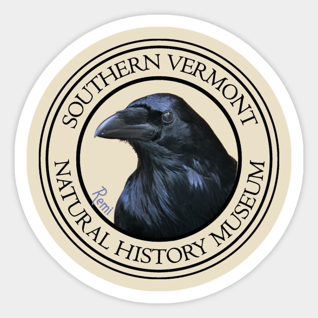 Remi the Raven - Raven - Sticker | TeePublic