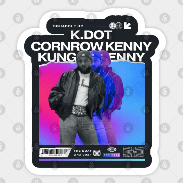 Kendrick Lamar GNX Album - Kendrick Lamar Gnx - Sticker | TeePublic