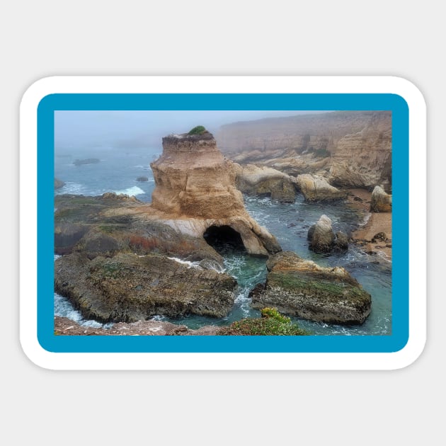 Sea Caves and Arches - Ocean - Sticker | TeePublic