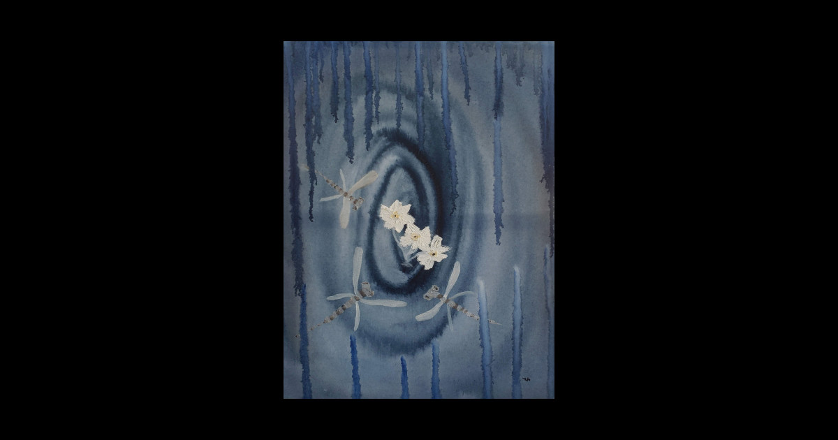 Chanted Love oil and watercolor painting by tabitha kremesec - Dragon ...