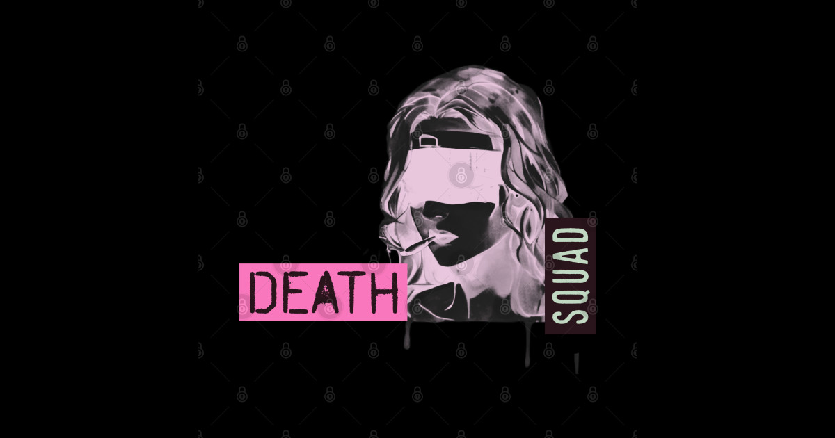 DEATH SQUAD - Rebel Chic - Sticker | TeePublic