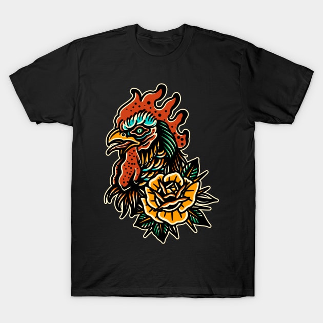 Early Risers - Rooster - T-Shirt | TeePublic