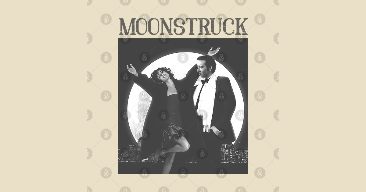 Moonstruck // Movie Retro - Movie - T-Shirt | TeePublic