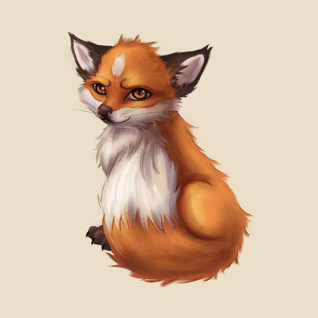 Smart Fox - Fox - Tapestry | TeePublic