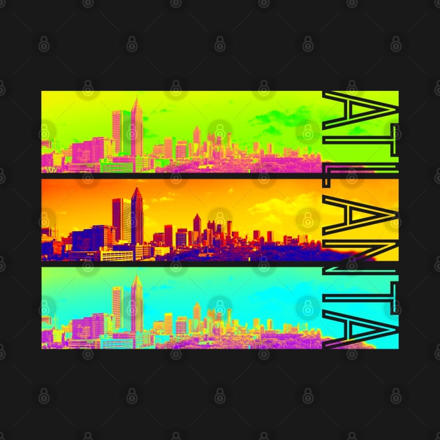 Atlanta colors - Atlanta - T-Shirt | TeePublic