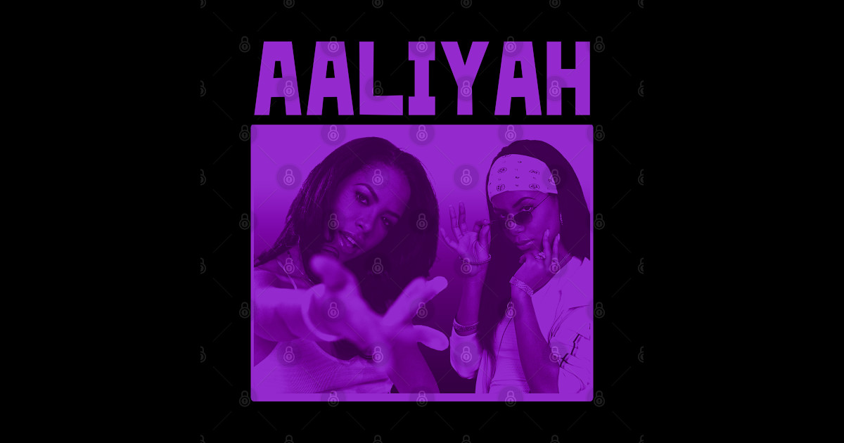 AALIYAH - Aaliyah - Sticker | TeePublic