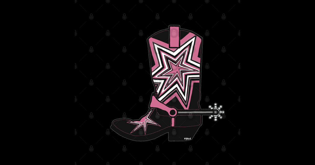 Star Boot - Star Boot - Sticker | TeePublic