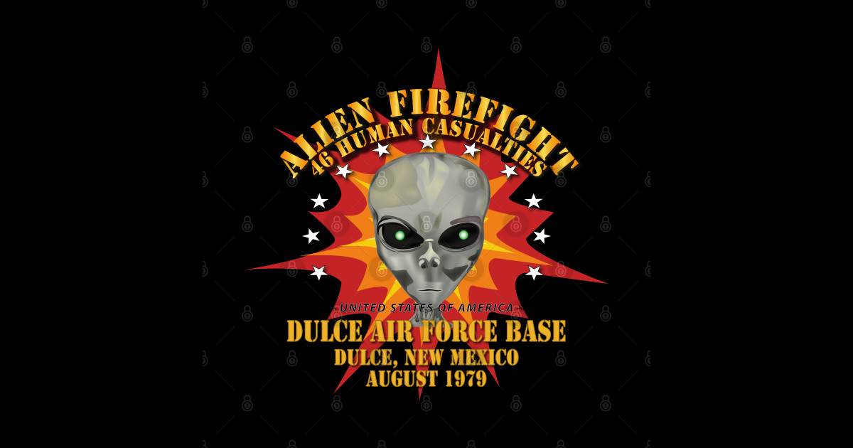 UFO - Dulce Air Base - Ufo Dulce Air Base - Sticker | TeePublic