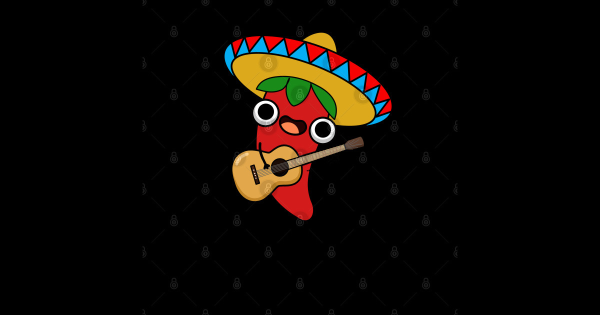 Juan In A Million Cute Mexican Chilli Pun - Mexican Pun - Sticker ...