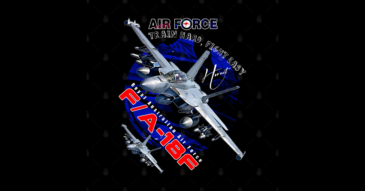 Royal Australian Air Force F18 – Fighter Jet Artwork - Royal Australian ...