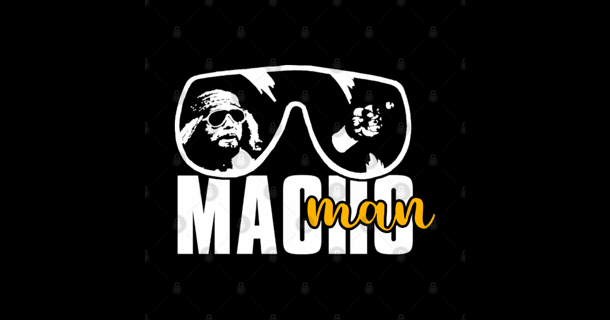 macho man randy savage - Macho Man Randy Savage - Sticker | TeePublic