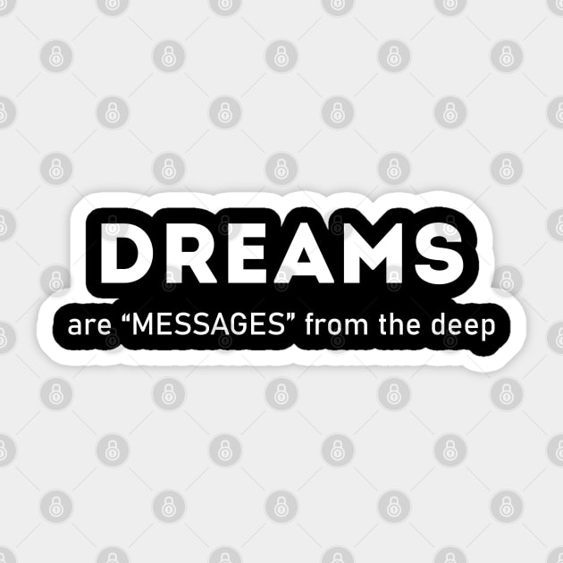 Messages From The Deep - Messages From Deep - Sticker | TeePublic