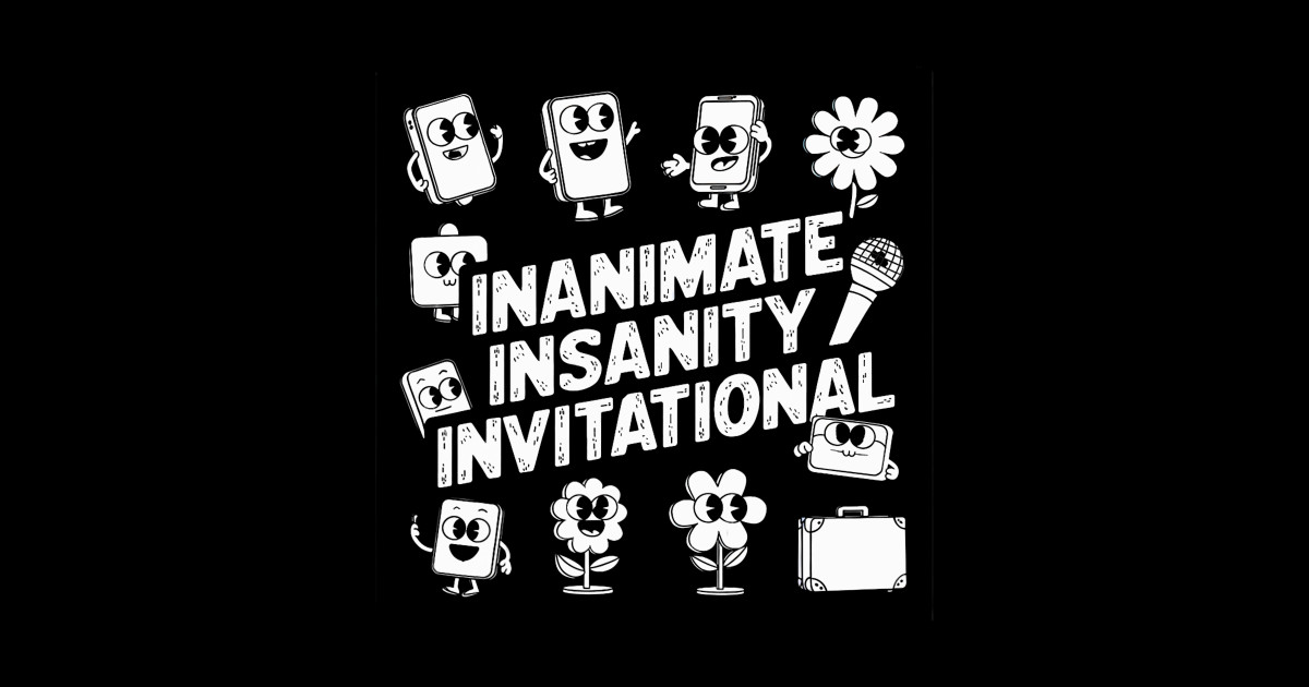 Creator Black And White Retro Cartoon - Inanimate Show Insanity ...