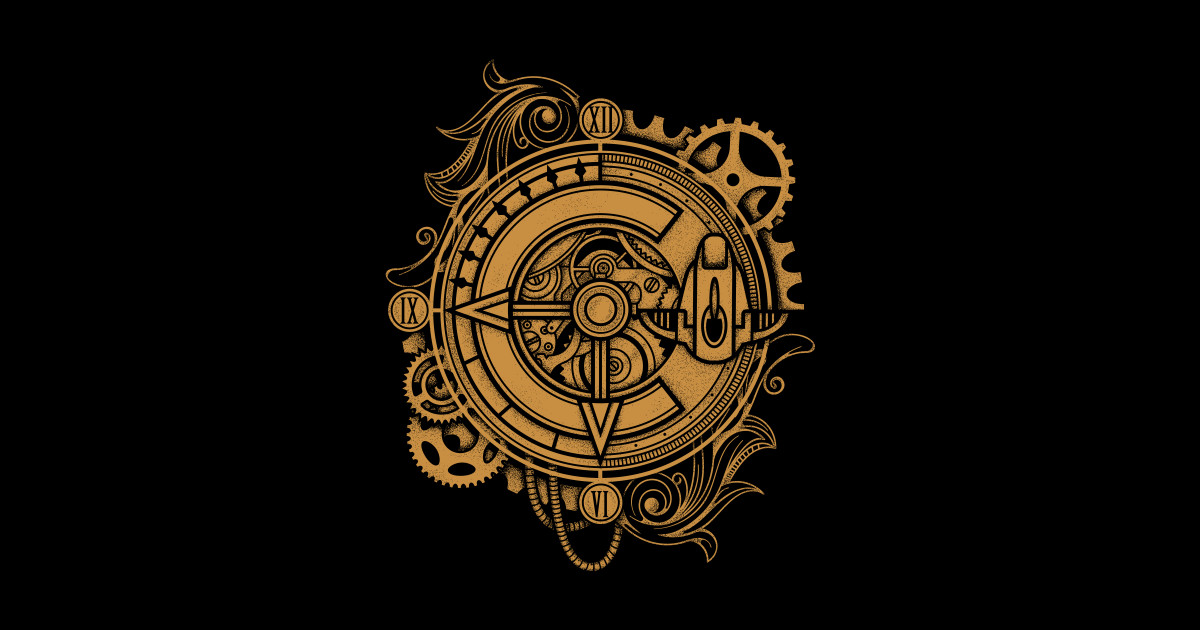 Chrono Trigger Clock Epoch - Chrono Trigger - Sticker | TeePublic