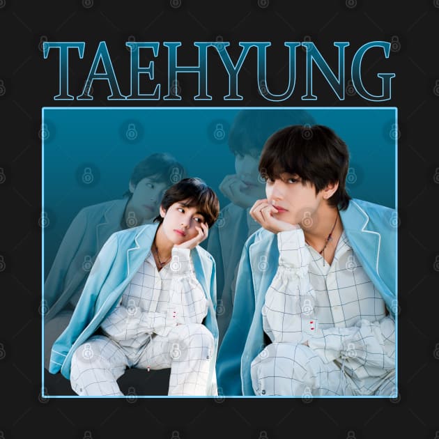 BTS - Taehyung V vintage retro style - Bts - T-Shirt | TeePublic