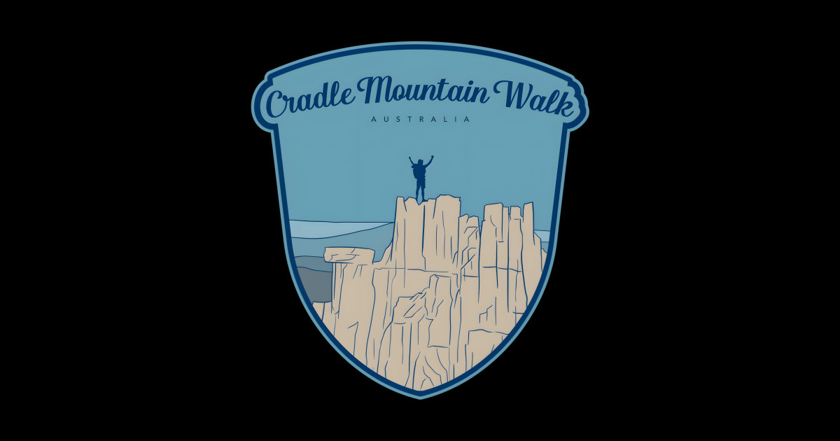 Cradle Mountain Walk Australia - Cradle Mountain - Sticker | TeePublic