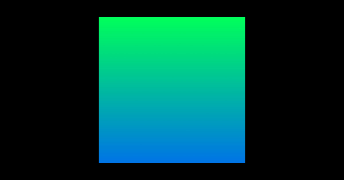 Earth Color Gradient Green to Blue - Gradient Color - Sticker | TeePublic
