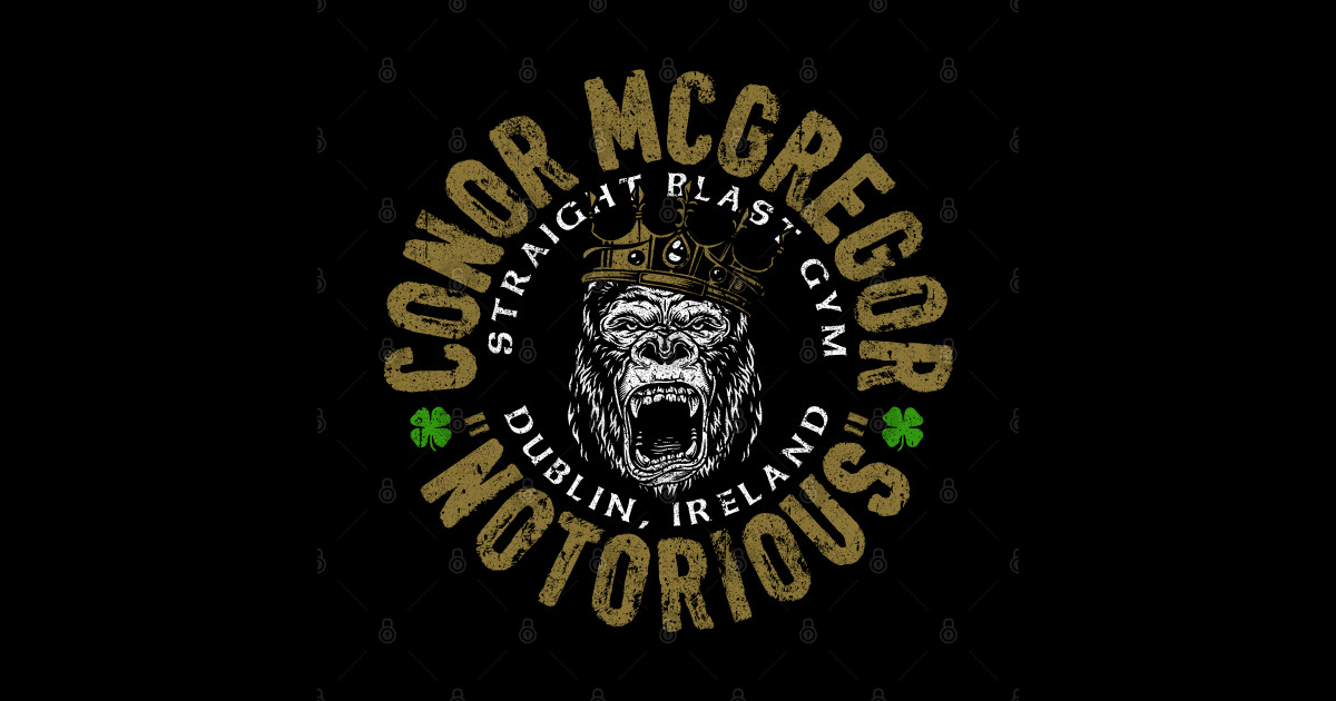 Notorious - Mcgregor - Sticker | TeePublic