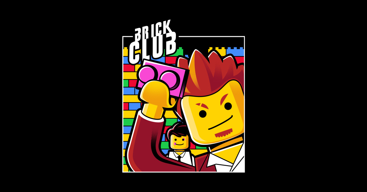 Brick Club - Lego - Sticker | TeePublic