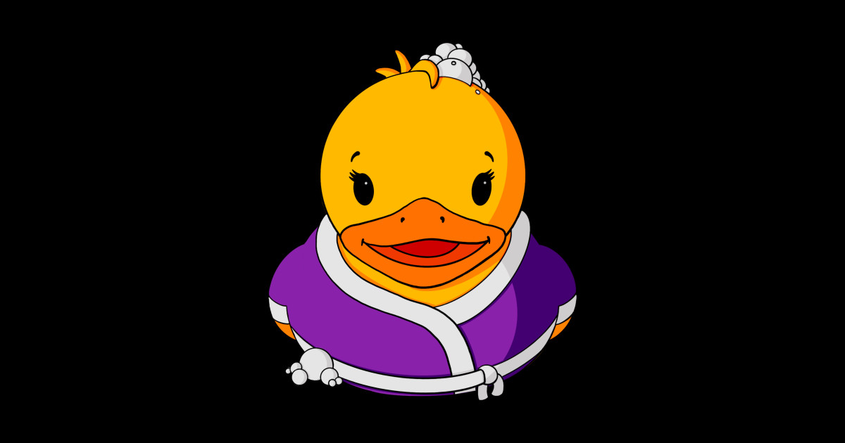 Spa Day Rubber Duck - Rubber Duck - Sticker | TeePublic
