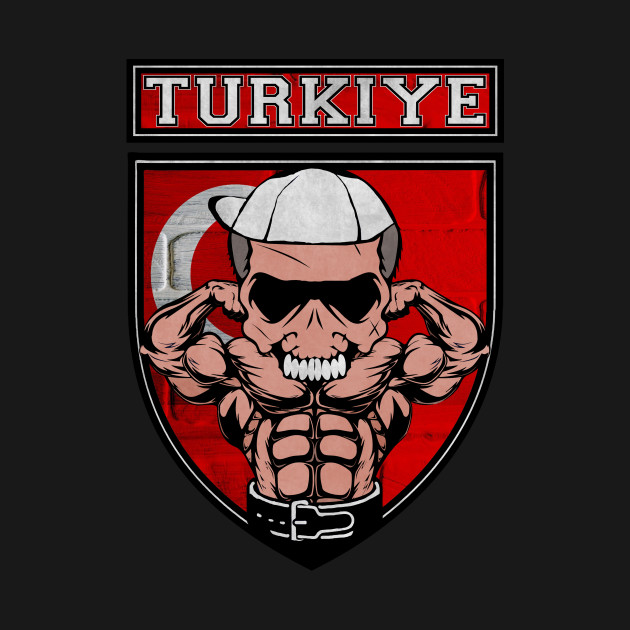 Turkiye muscle turkish flag - Turkiye - T-Shirt sold by DaviAlmeida ...