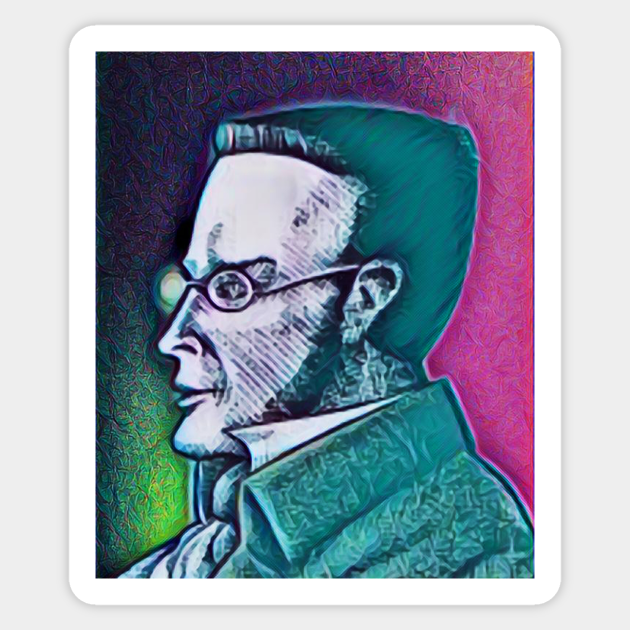 Max Stirner Portrait | Max Stirner Artwork 3 - Max Stirner - Sticker ...