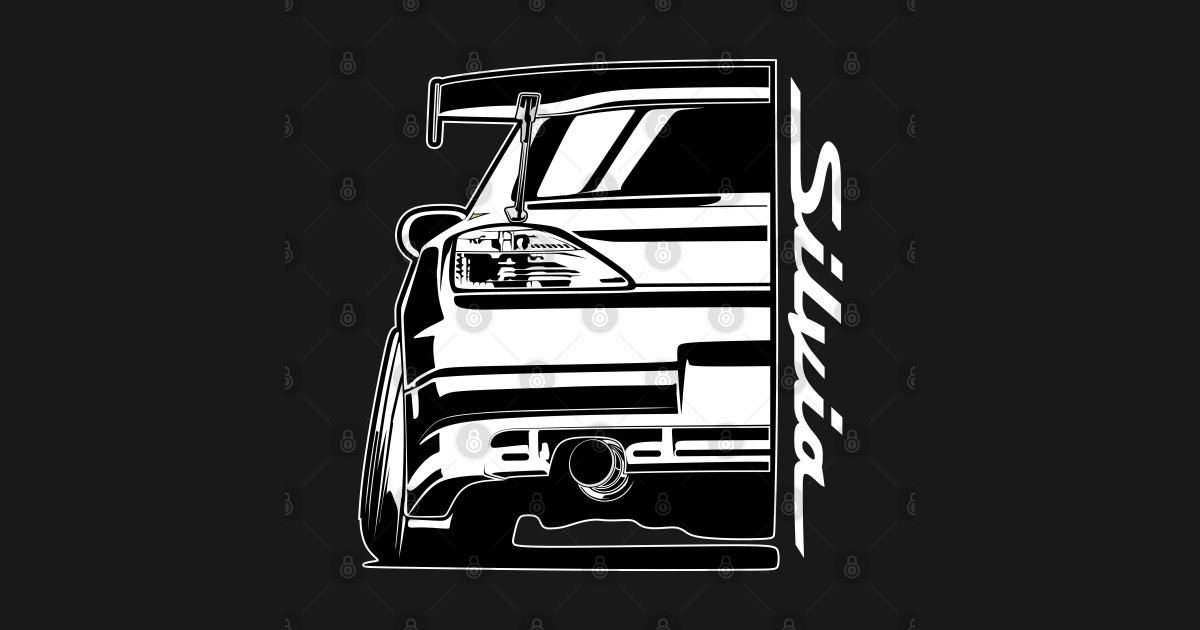 Nissan Silvia s15 - Silvia S15 - T-Shirt | TeePublic