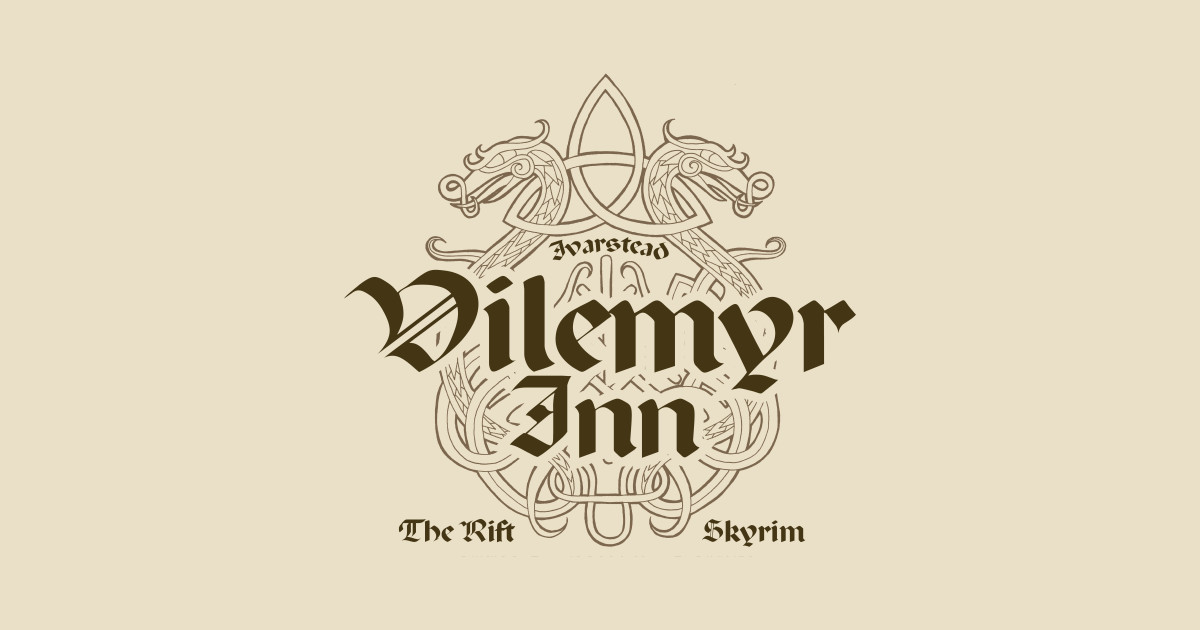 Vilemyr Inn - Skyrim - T-Shirt | TeePublic