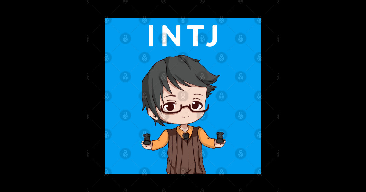INTJ Personality (Chibi Style) - Intj - Sticker | TeePublic