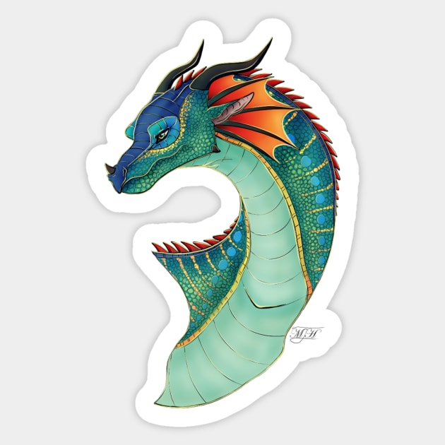 Glory Wings of Fire - Glory - Sticker | TeePublic