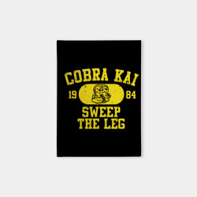 Cobra Kai Vintage Tee (Cobra) - Sweep The Leg - T-Shirt | TeePublic
