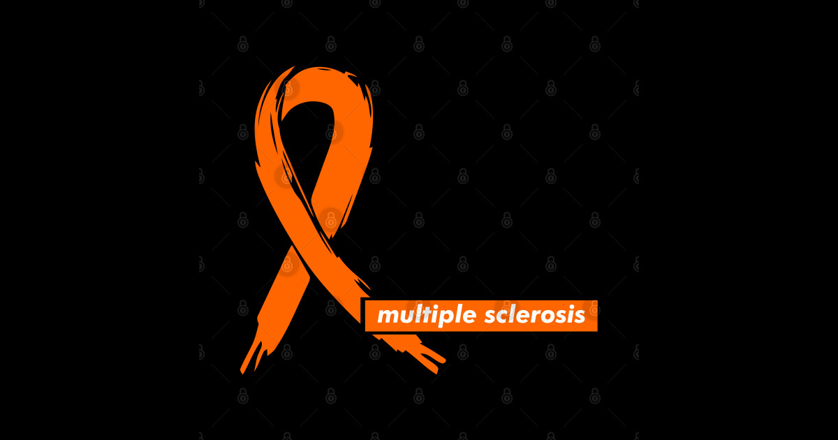 her fight is my fight multiple sclerosis - Multiple Sclerosis - Sticker ...
